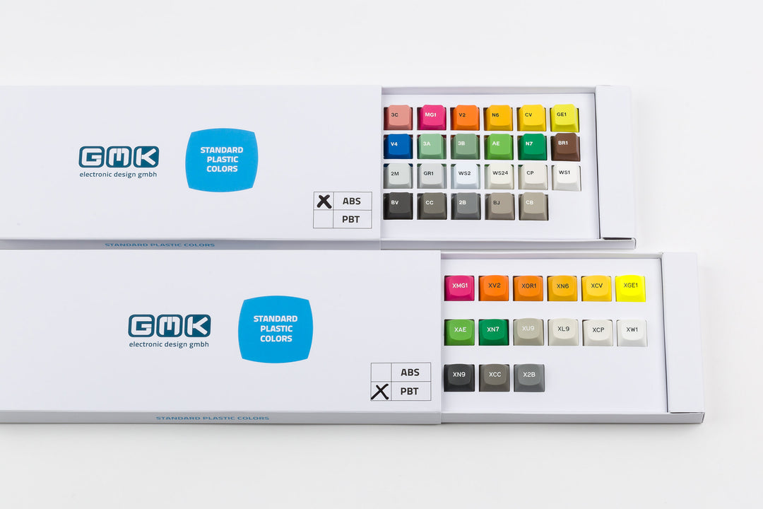 GMK Color Samples – Oblotzky Industries