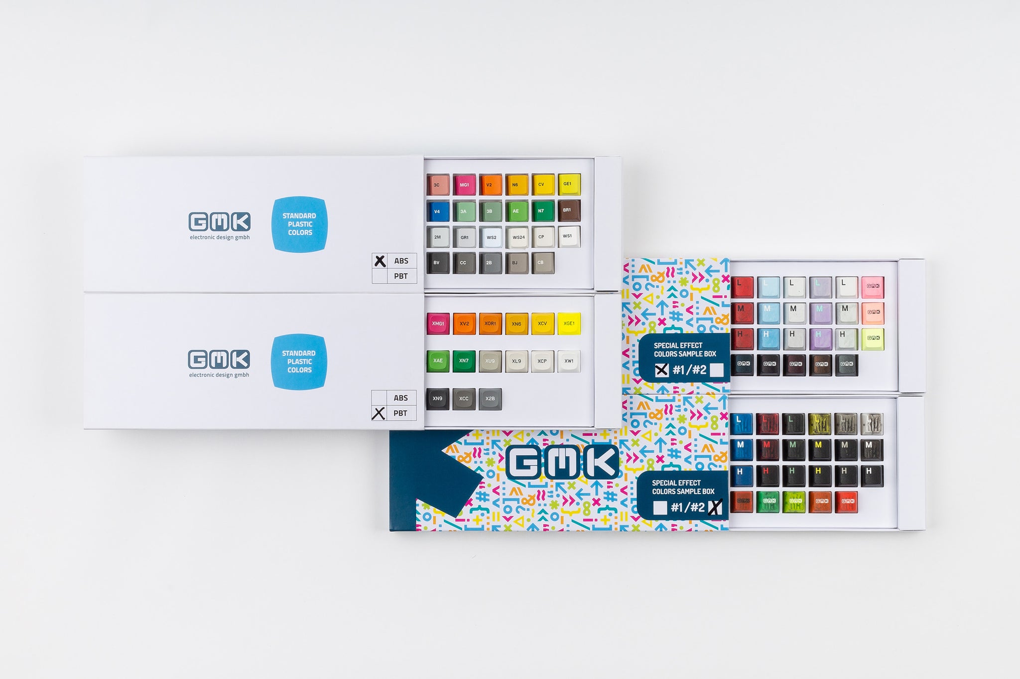 GMK Color Samples – Oblotzky Industries