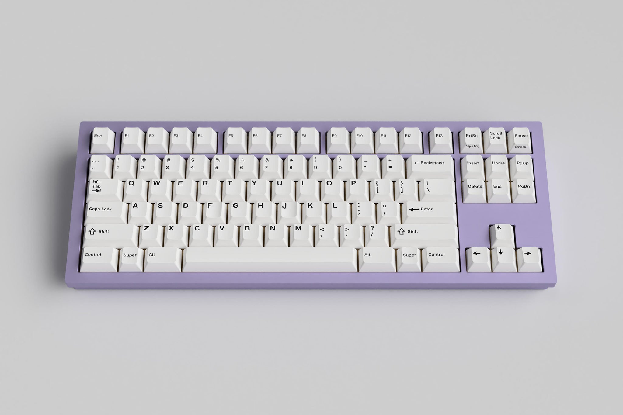 GMK CYL Classic Black on White – Oblotzky Industries