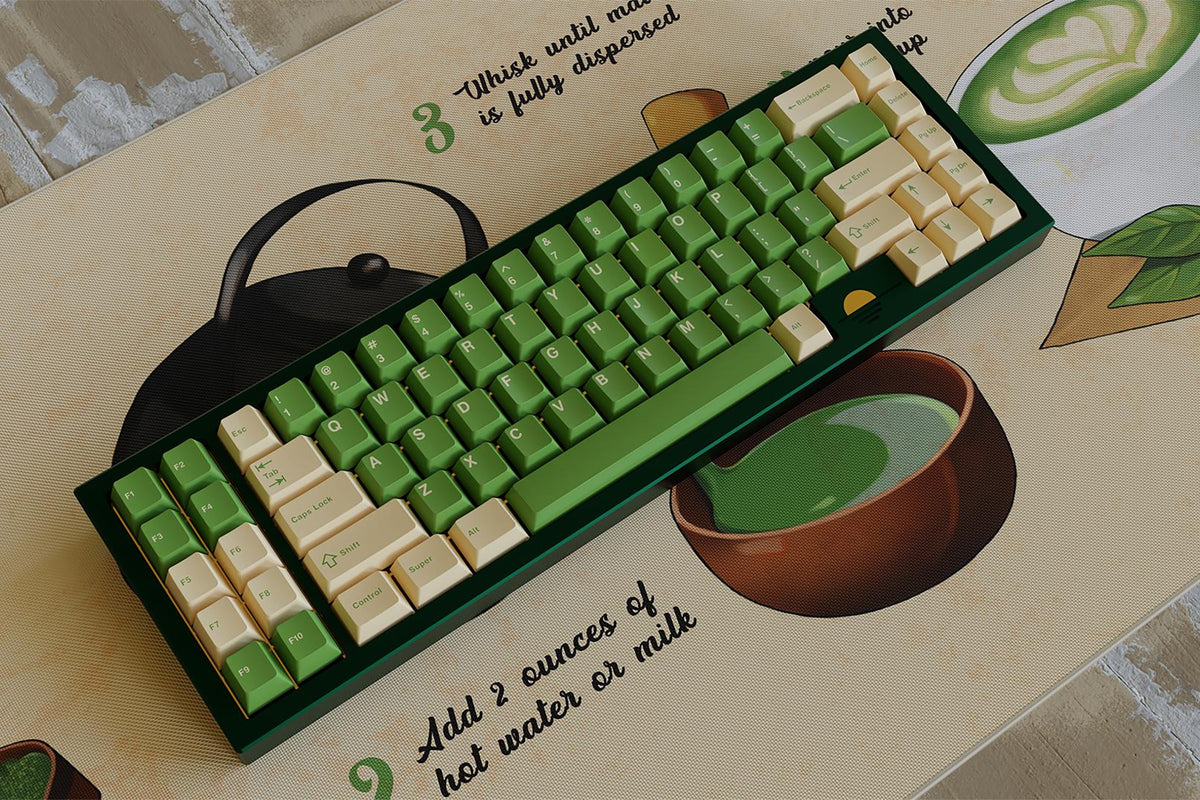 GMK CYL Cream Matcha – Oblotzky Industries