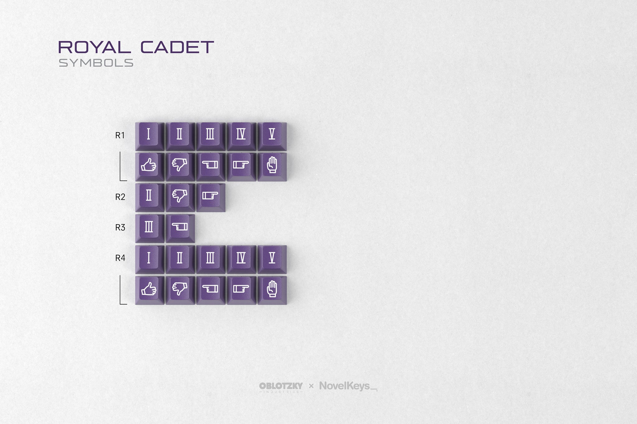 GMK CYL Crimson Cadet II & Royal Cadet – Oblotzky Industries