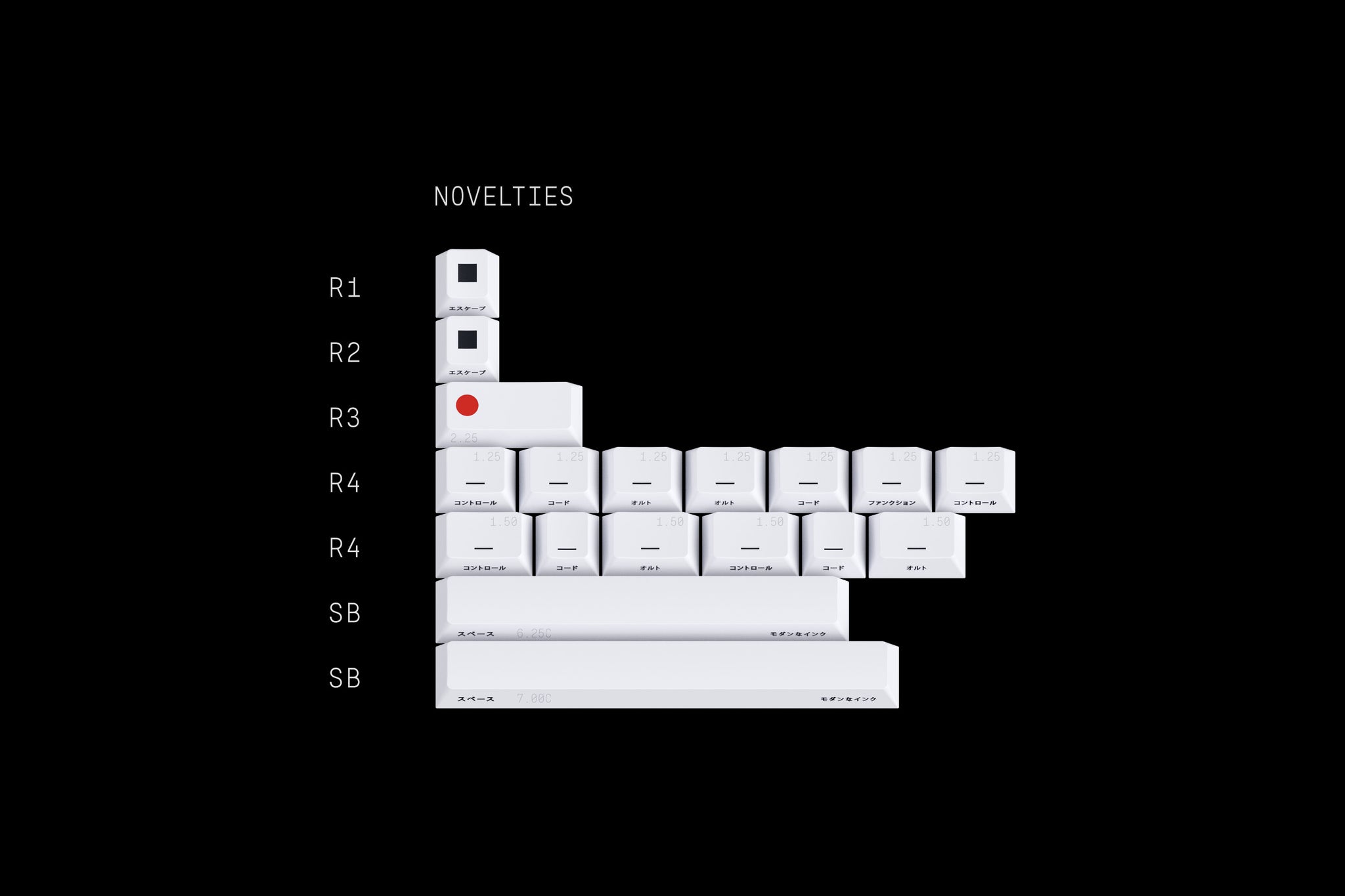 GMK CYL Modern Ink – Oblotzky Industries