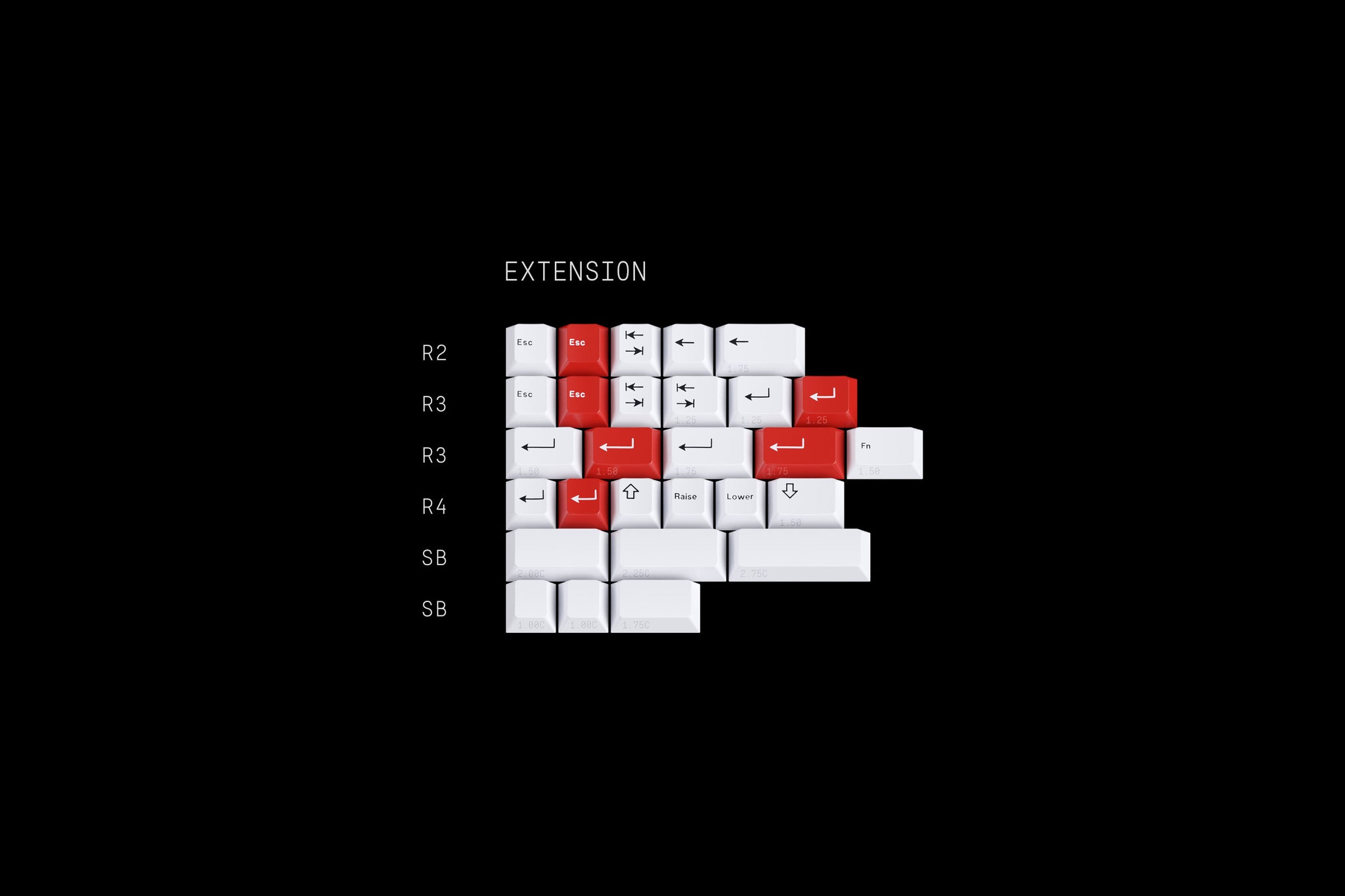 GMK CYL Modern Ink – Oblotzky Industries