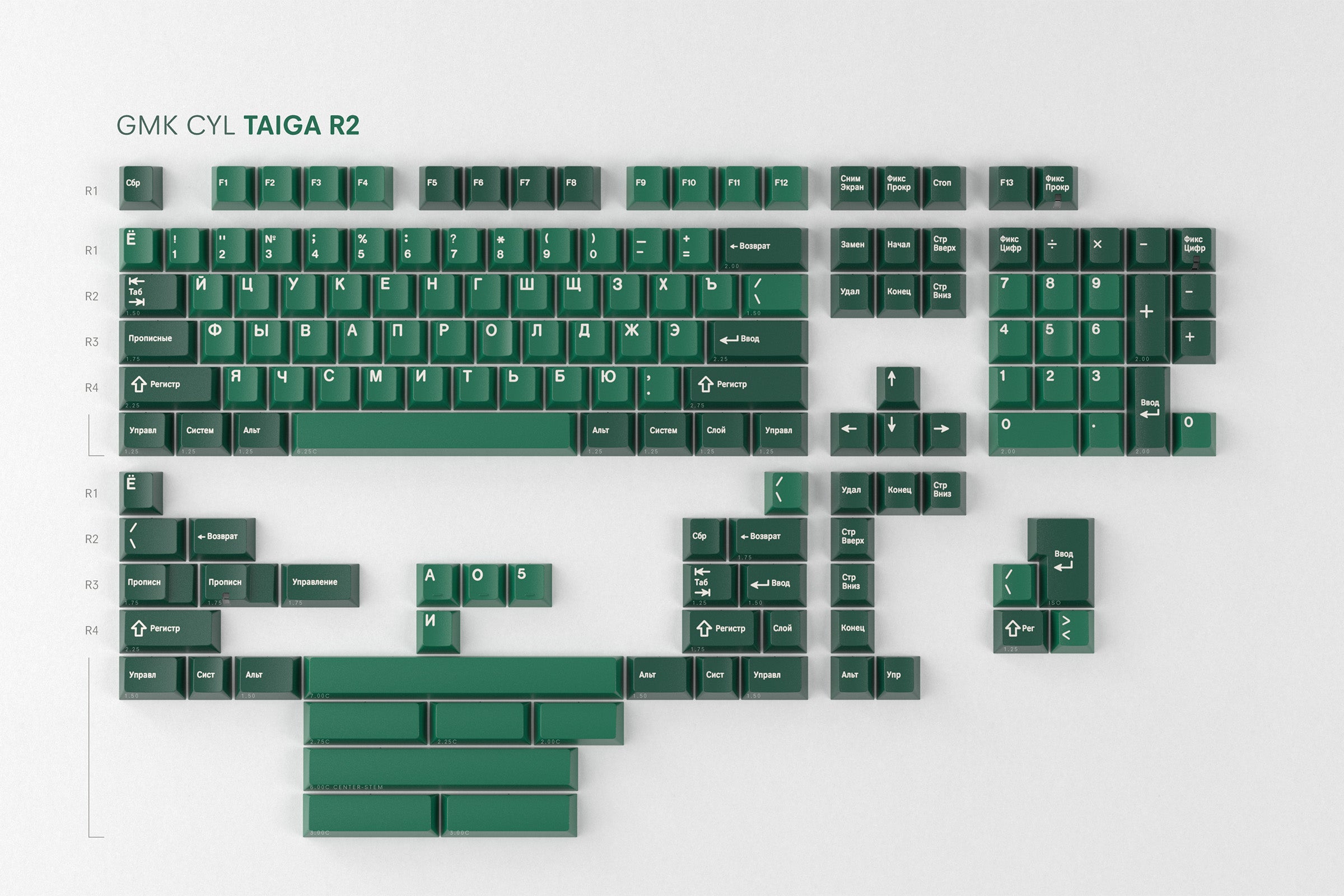 GMK CYL Taiga R2 – Oblotzky Industries